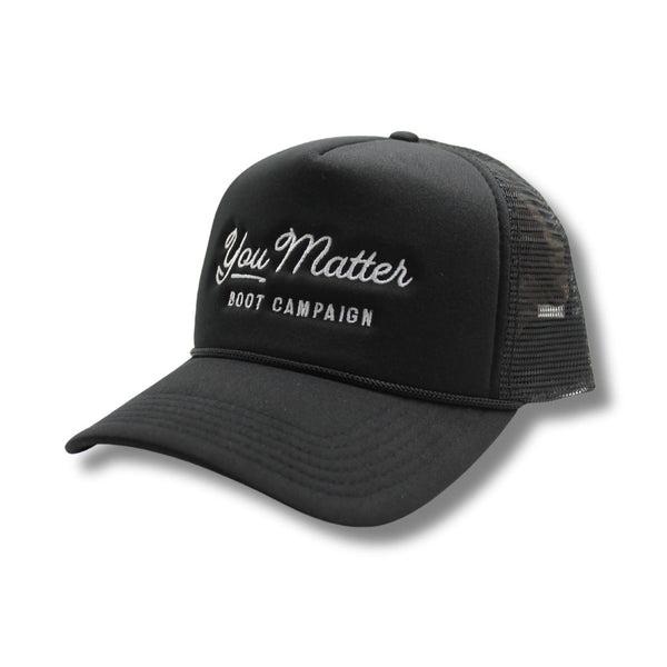 YOU MATTER Trucker Hat – Boot Campaign