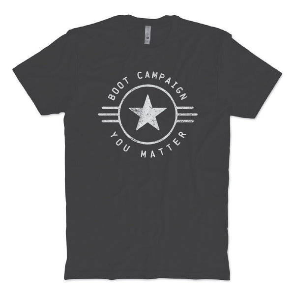 YOU MATTER Star Tee – Boot Campaign