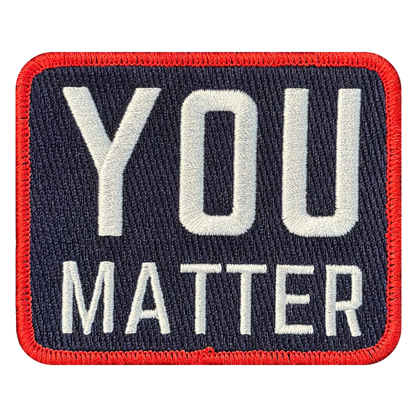 YOU MATTER Patch – Boot Campaign
